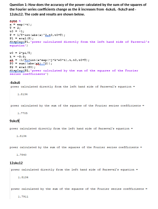 Solved hello, can you please answer question 1 for each of | Chegg.com