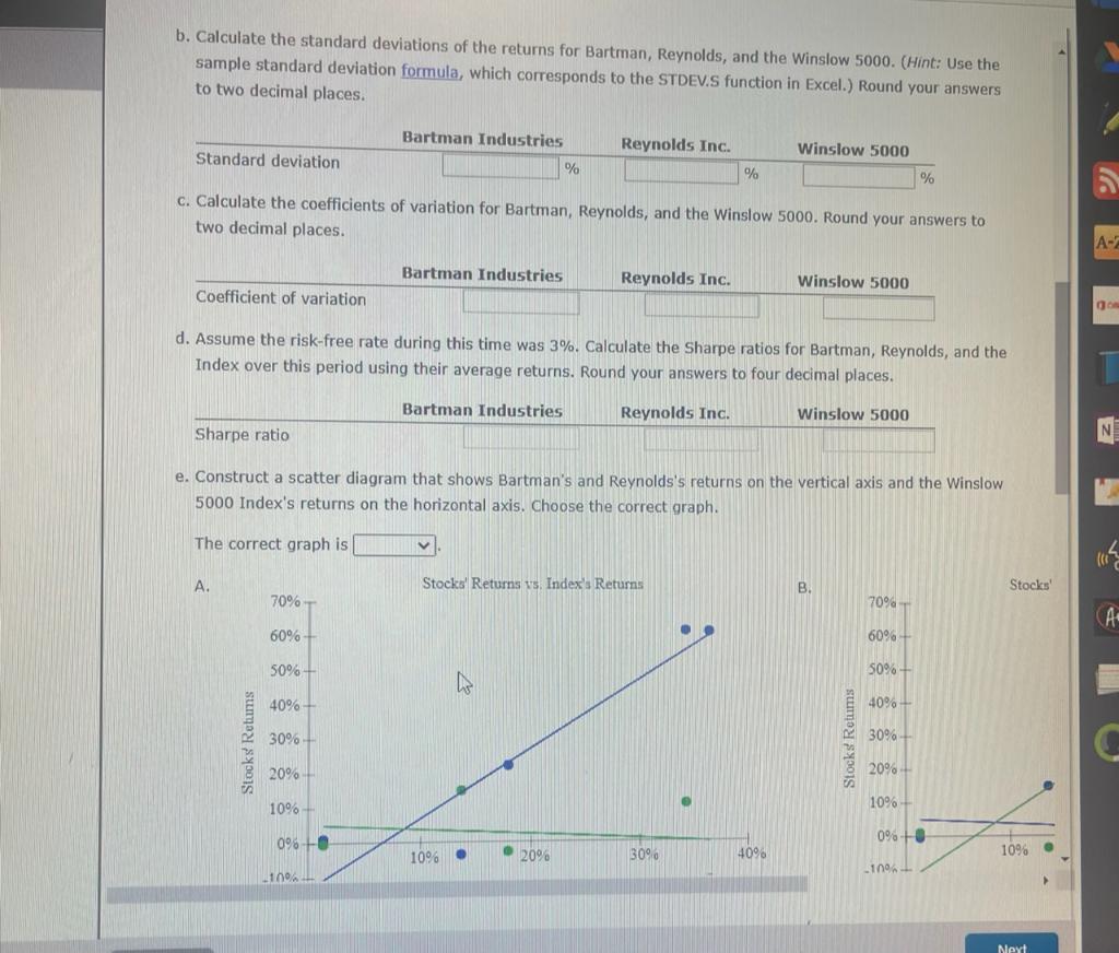 The data has been collected in the Microsoft Excel | Chegg.com