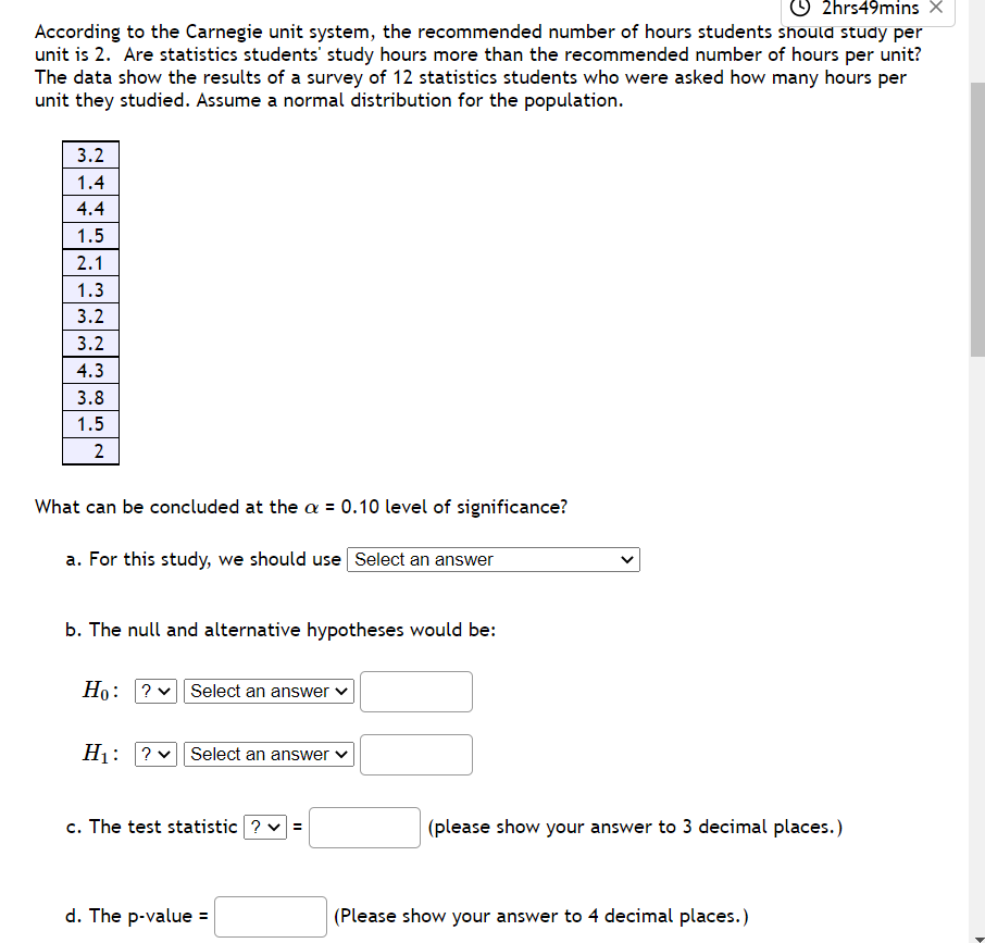 Solved According to the Carnegie unit system, the | Chegg.com