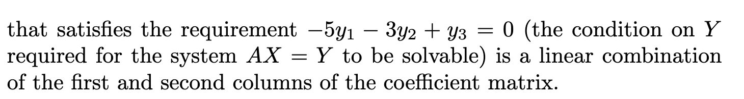 Solved −x1+x2+4x3+2x42x1−3x2−5x3−x4x1−4x2+5x3+7x4=y1=y2.=y3 | Chegg.com