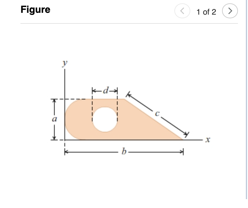 Solved Learning Goal: To be able to find the center of | Chegg.com
