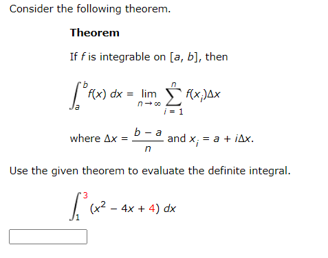 Solved Consider the following theorem. Theorem If f is | Chegg.com