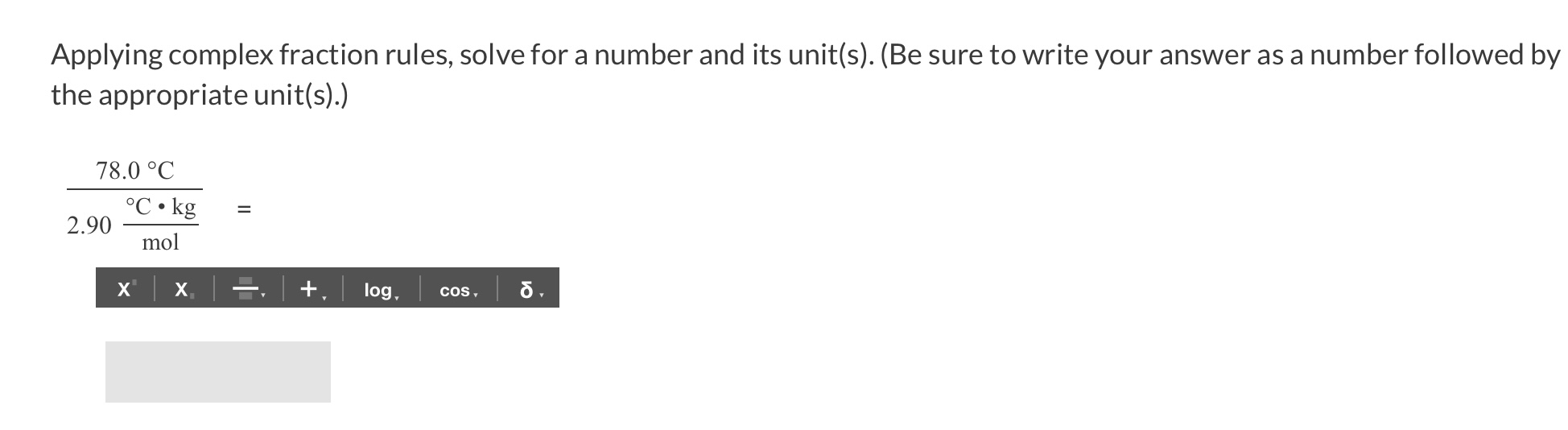 Solved Applying complex fraction rules, solve for a number | Chegg.com