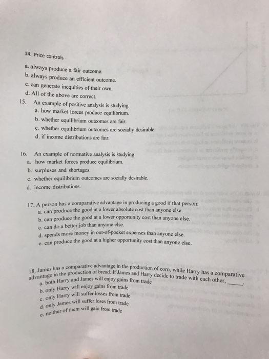 Solved MULTIPLE CHOICE 1. People who provide you with goods | Chegg.com
