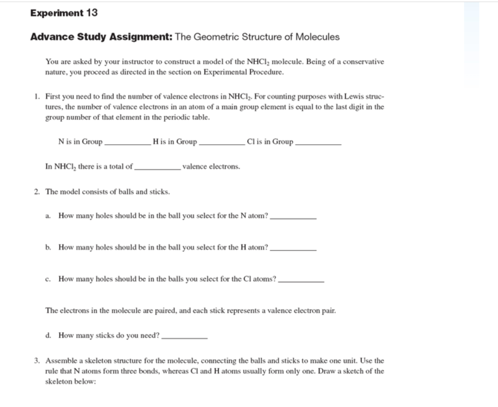 Solved Experiment 13 Advance Study Assignment: The Geometric | Chegg.com