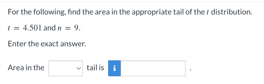 Solved For the following, find the area in the appropriate | Chegg.com