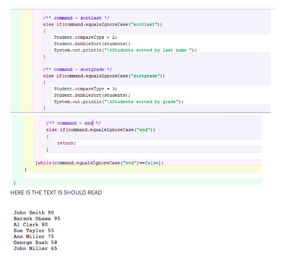Solved /** compareTo method is overridden to sort the | Chegg.com