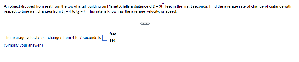 Solved An object dropped from rest from the top of a tall | Chegg.com
