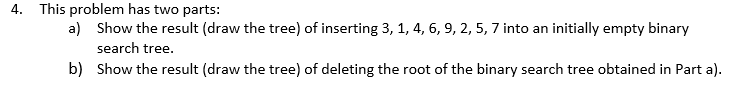 Solved 4. This problem has two parts: a) Show the result | Chegg.com