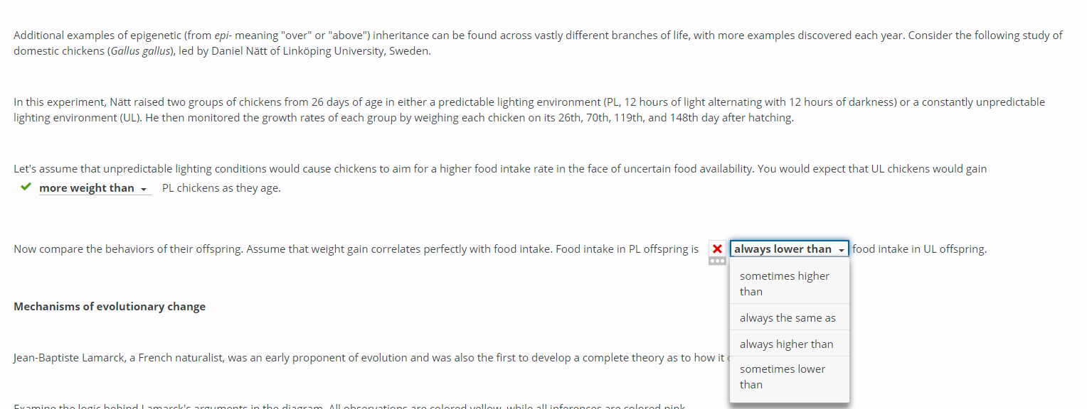 Additional examples of epigenetic (from epi- meaning | Chegg.com