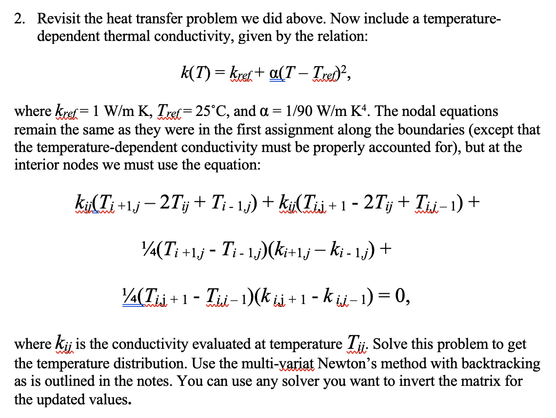Solved Two Dimensional Steady State Conduction Problems Can