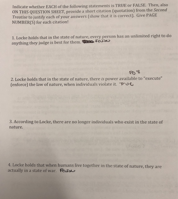 Solved Indicate whether EACH of the following statements is | Chegg.com