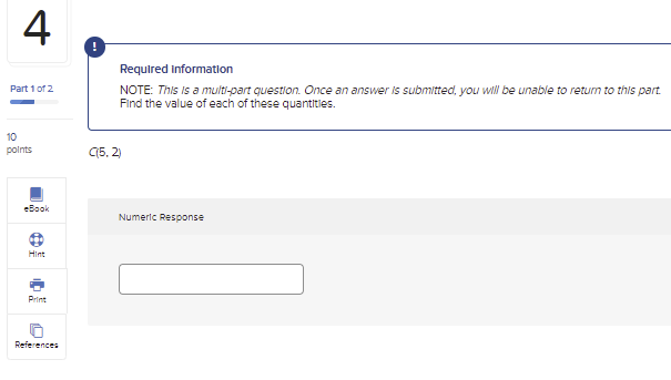 Solved 4 Part 1 of 2 Required Information NOTE: This is a | Chegg.com