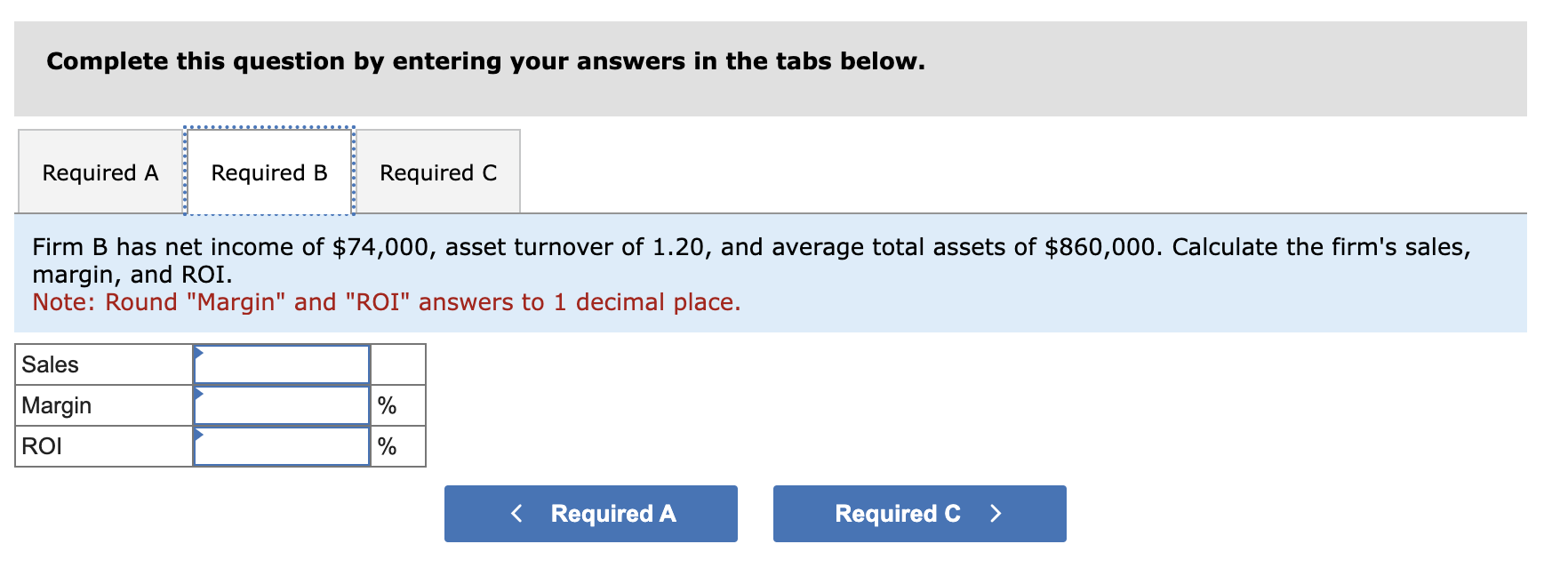 Solved Exercise 3-13 (Algo) ROI analysis using the DuPont | Chegg.com