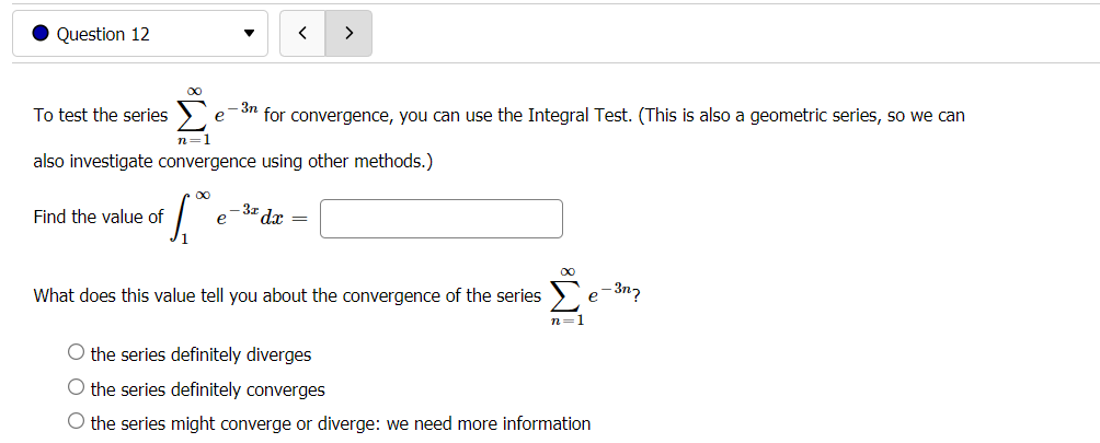Solved Question 2 く > Given the sequence an 7n4 + 9 n4 + 8 | Chegg.com