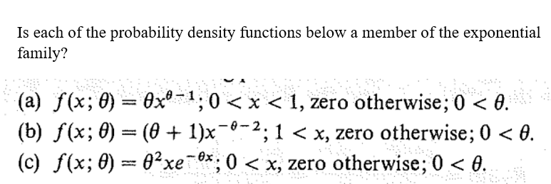 Solved Is each of the probability density functions below a | Chegg.com