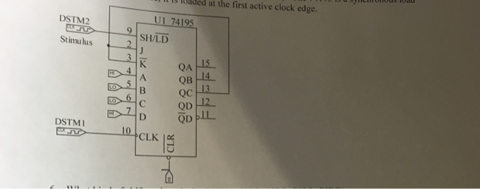 Solved 6. What kind of shift register is the 74195? (SISO, | Chegg.com