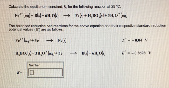 Solved Please help very hard chemistry problem that I've | Chegg.com