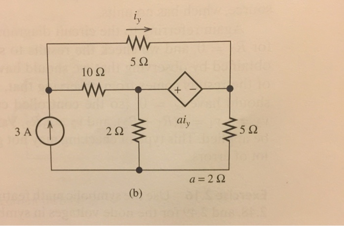 Solved Exercise 215 Figure 231 Use The Node Voltage 