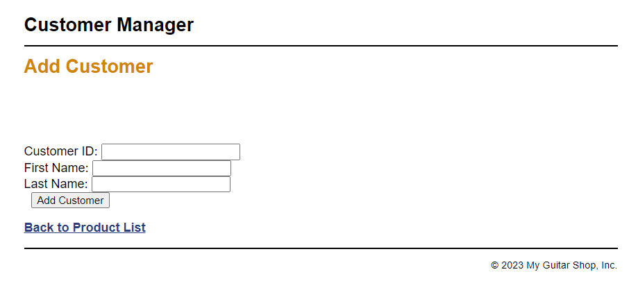 Solved I am trying to use PHP code to add customers to a | Chegg.com