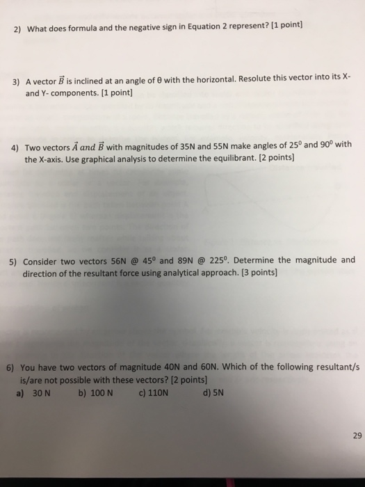 Solved 2) What does formula and the negative sign in | Chegg.com