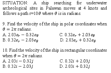 Solved SITUATION: A ship searching for underwater | Chegg.com