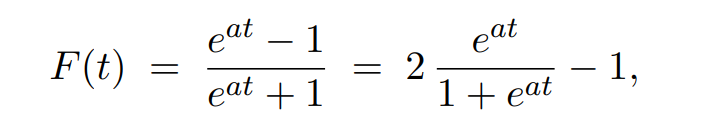 Solved This function below is ﻿a sigmoid and its domain | Chegg.com