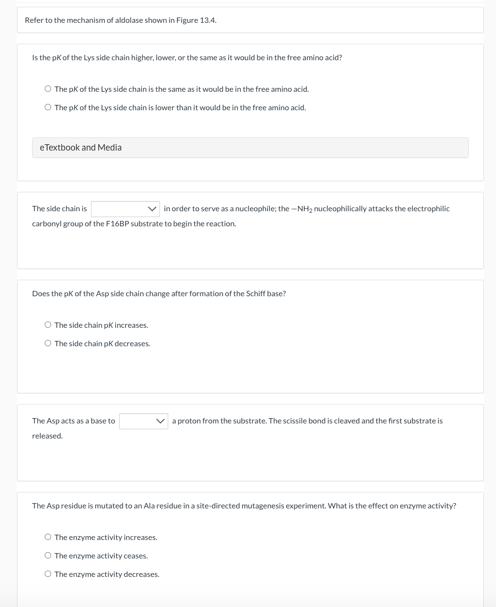 Solved 4. The Asp residue gives up its prot of the s a | Chegg.com