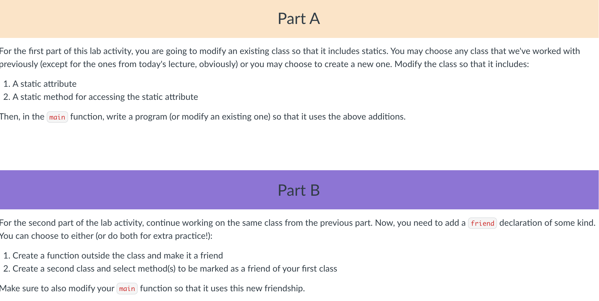 Solved Gor the first part of this lab activity, you are | Chegg.com
