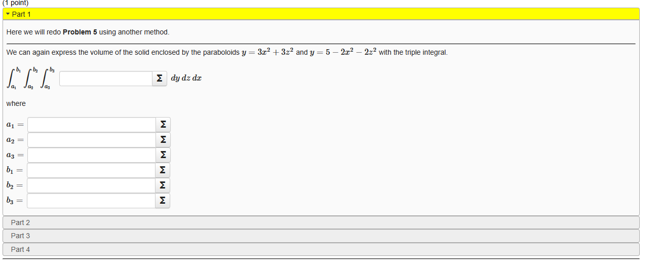 Solved Here we will redo Problem 5 using another method. We | Chegg.com