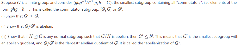 Solved Suppose G is a finite group, and consider | Chegg.com