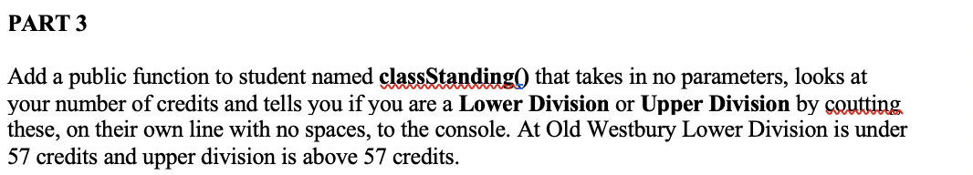 Solved C++ STUDENT.CPP BELOW #include "Student.h" bool | Chegg.com