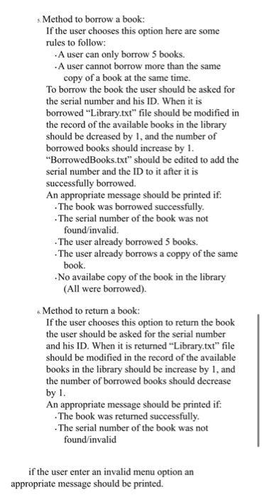 - Project Description Information available of the | Chegg.com