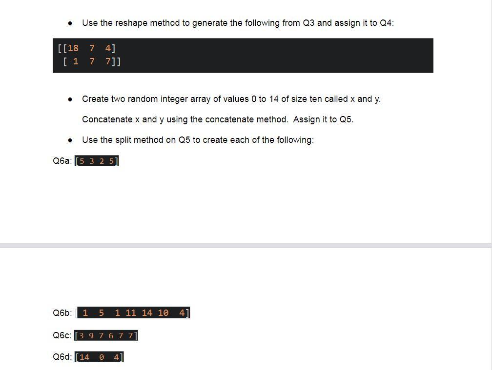 Solved Python : Please do it in Google coolab Set your np | Chegg.com