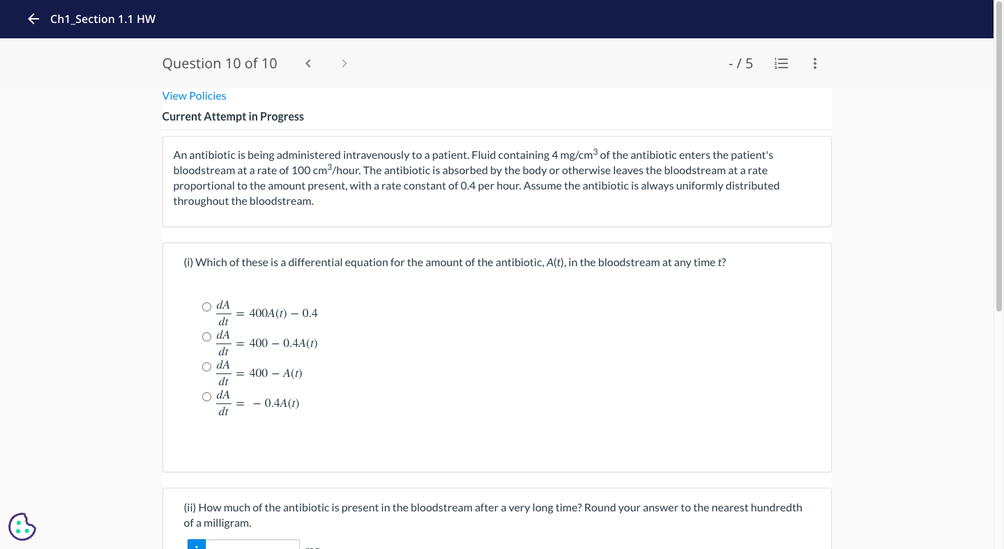 Solved A portion of the direction field for the differential | Chegg.com