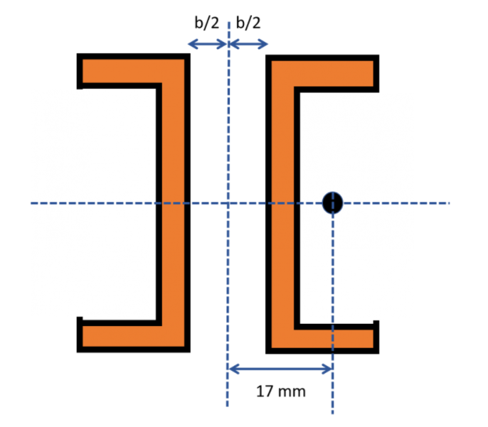 Solved SITUATION: Two C 310x45 channels are latticed | Chegg.com
