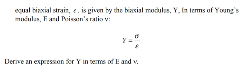 Solved 4. Consider a thin isotropic linear elastic sheet of | Chegg.com