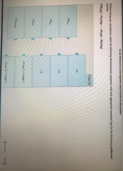 Solved Without doing any calculations, match the following | Chegg.com