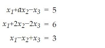 Solved X1+0x2-x3 = 5 X1+2x2–2x3 = 6 x1-x2+x3 = 3 Determine | Chegg.com