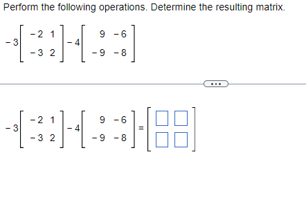 Solved Perform the following operations. Determine the | Chegg.com