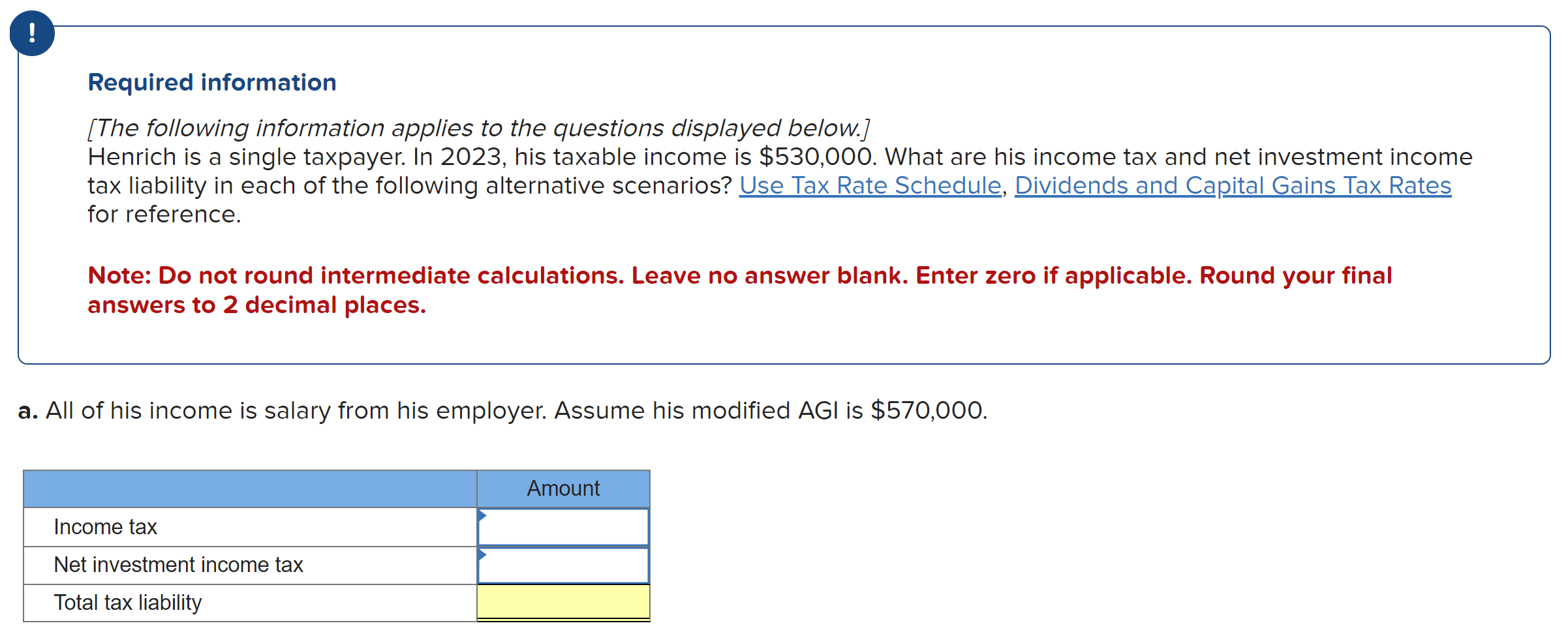 Solved 2023 Tax Rate Schedules Individuals Schedule | Chegg.com