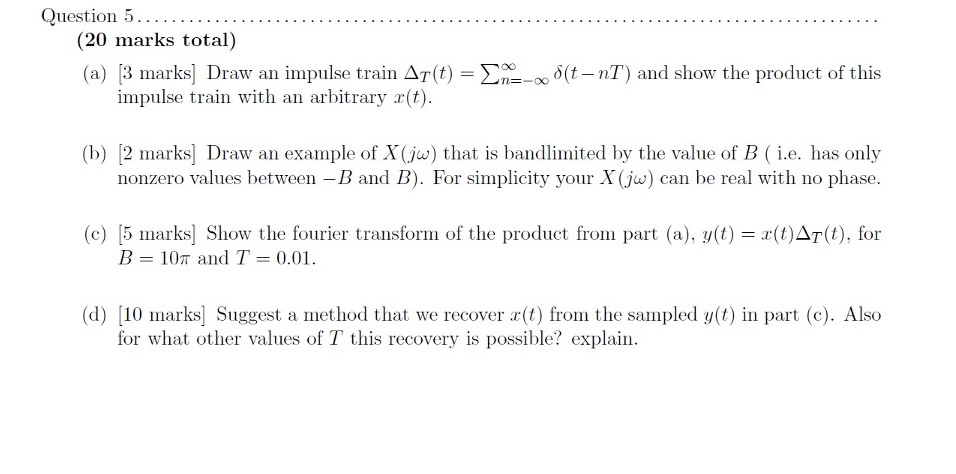 Solved Question 5 .(20 ﻿marks total)(a) [3 ﻿marks] ﻿Draw an | Chegg.com