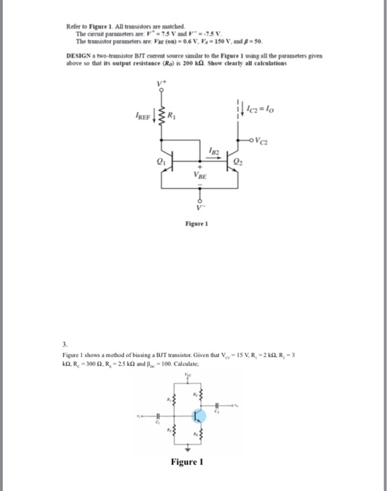Solved ENG 301 Electronics II Homework 1 Figure 1 shows | Chegg.com