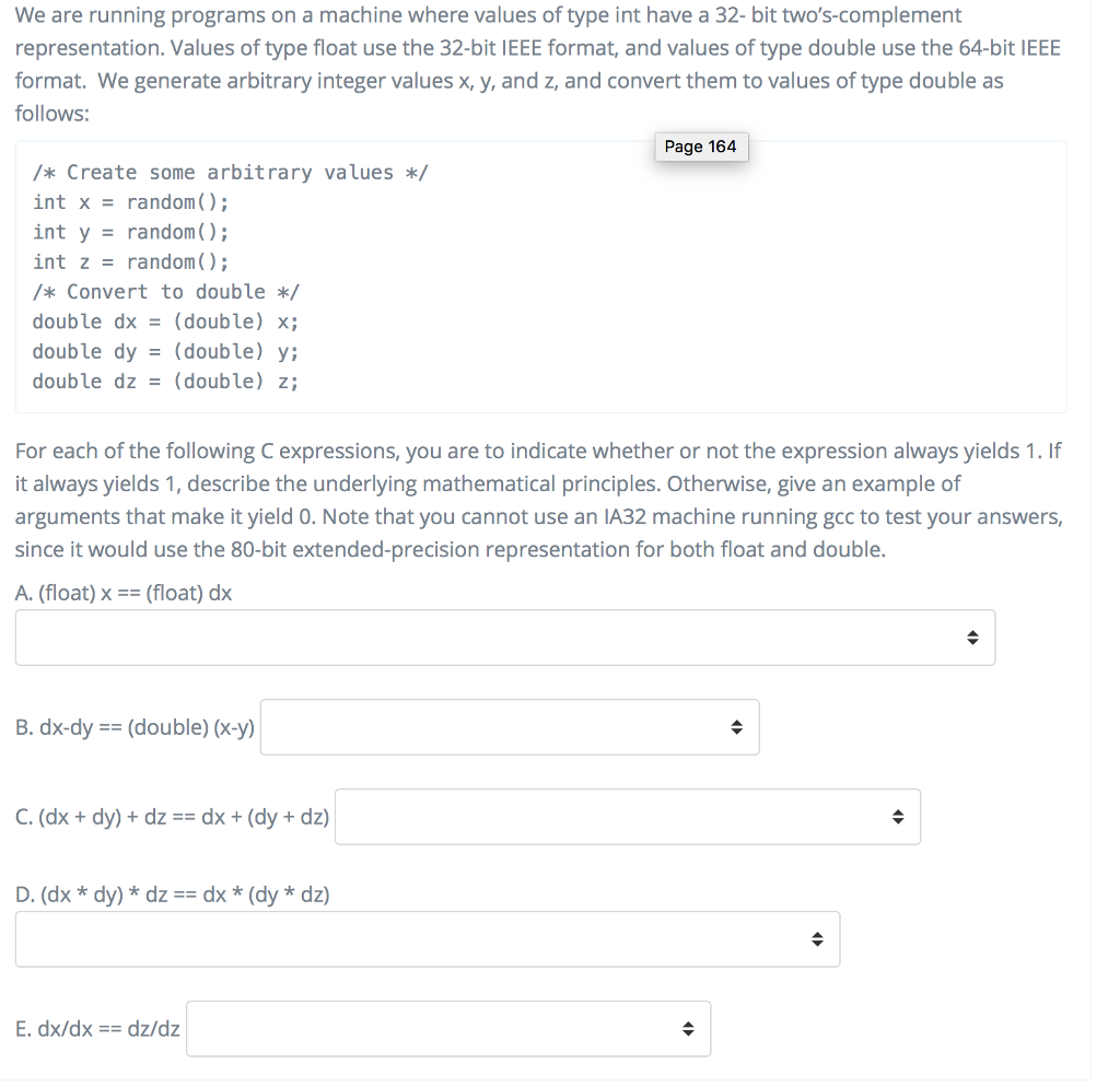 Solved We are running programs on a machine where values of | Chegg.com