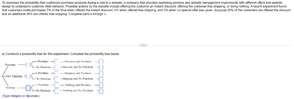 Solved To maximize the probability that customers purchase | Chegg.com