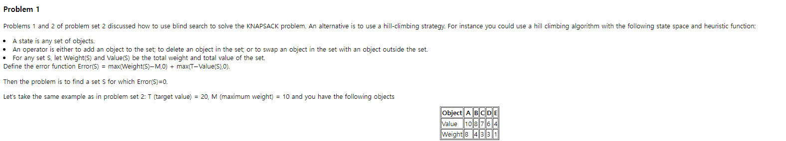 Solved Problem 1 Problems 1 and 2 of problem set 2 discussed | Chegg.com