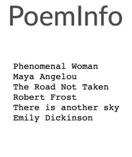 Create a PoemDriver.java class with a main method. In | Chegg.com