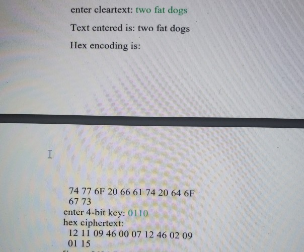 Solved Write a program that implements an elementary bit | Chegg.com