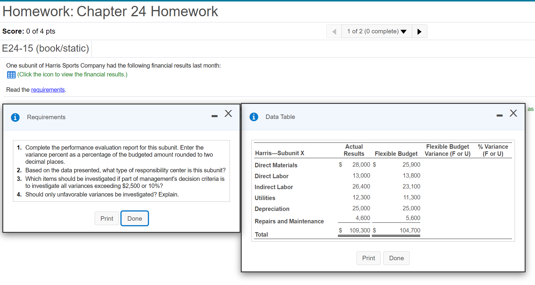 Solved Homework: Chapter 24 Homework Score: 0 of 4 pts 1 of | Chegg.com