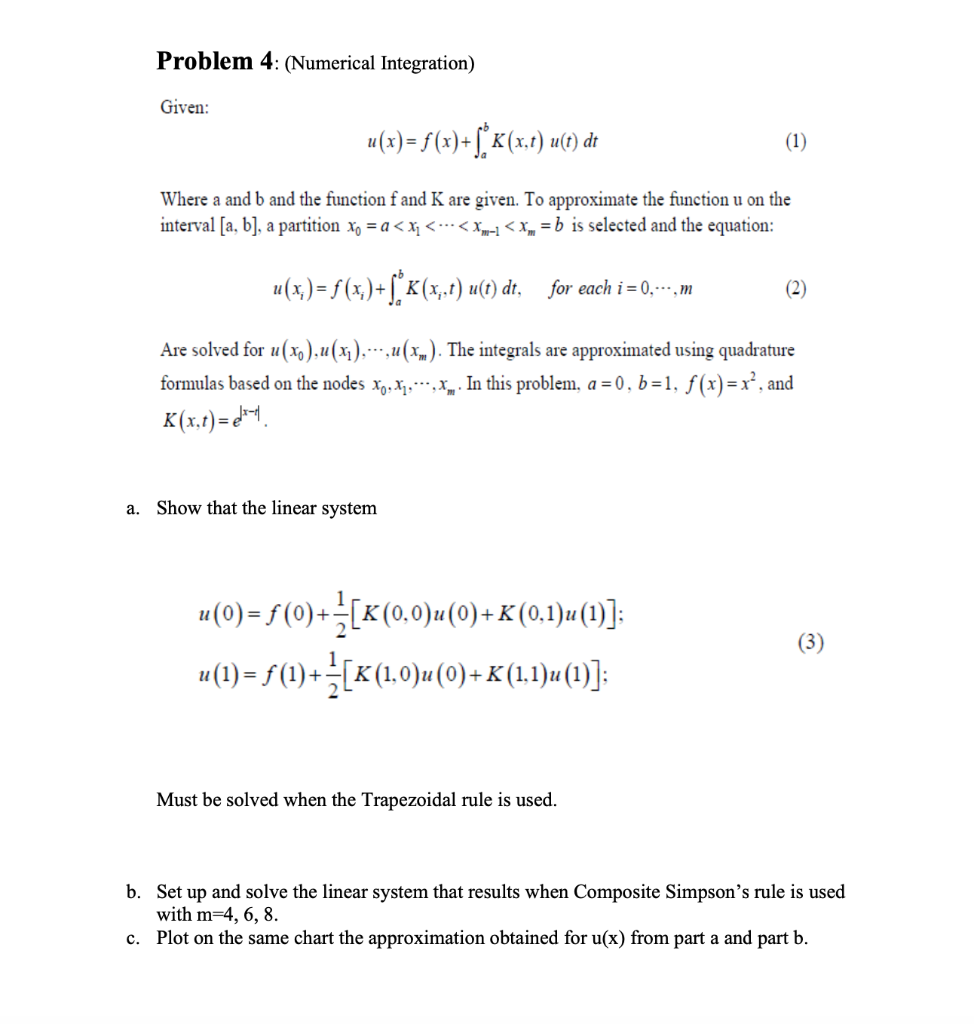 Solved Can someone help me solve part b. Set up and solve | Chegg.com